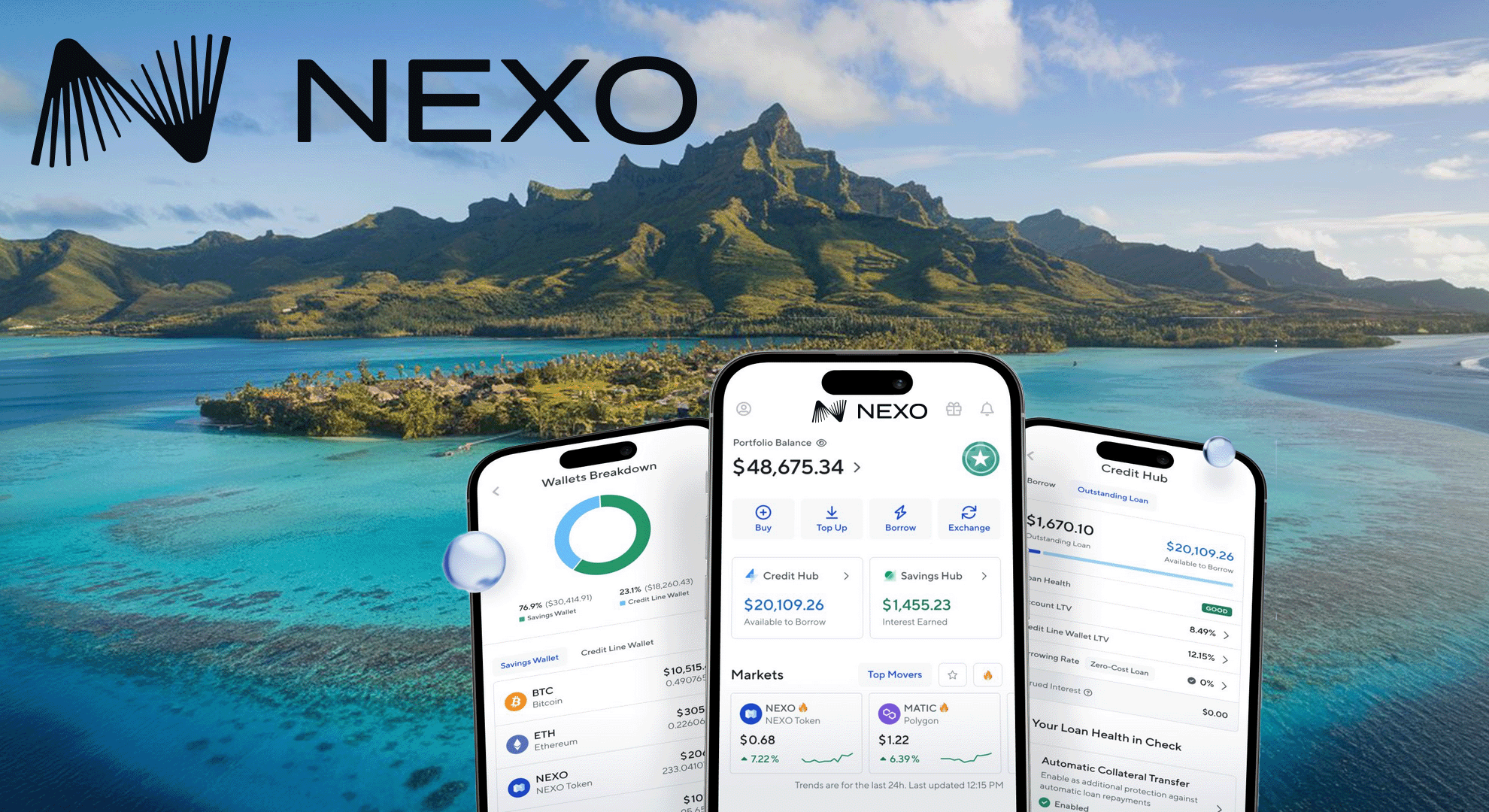 Nexo Card en Polynésie : Bitcoin, crypto + carte de paiement... boostez vos rendements et ...